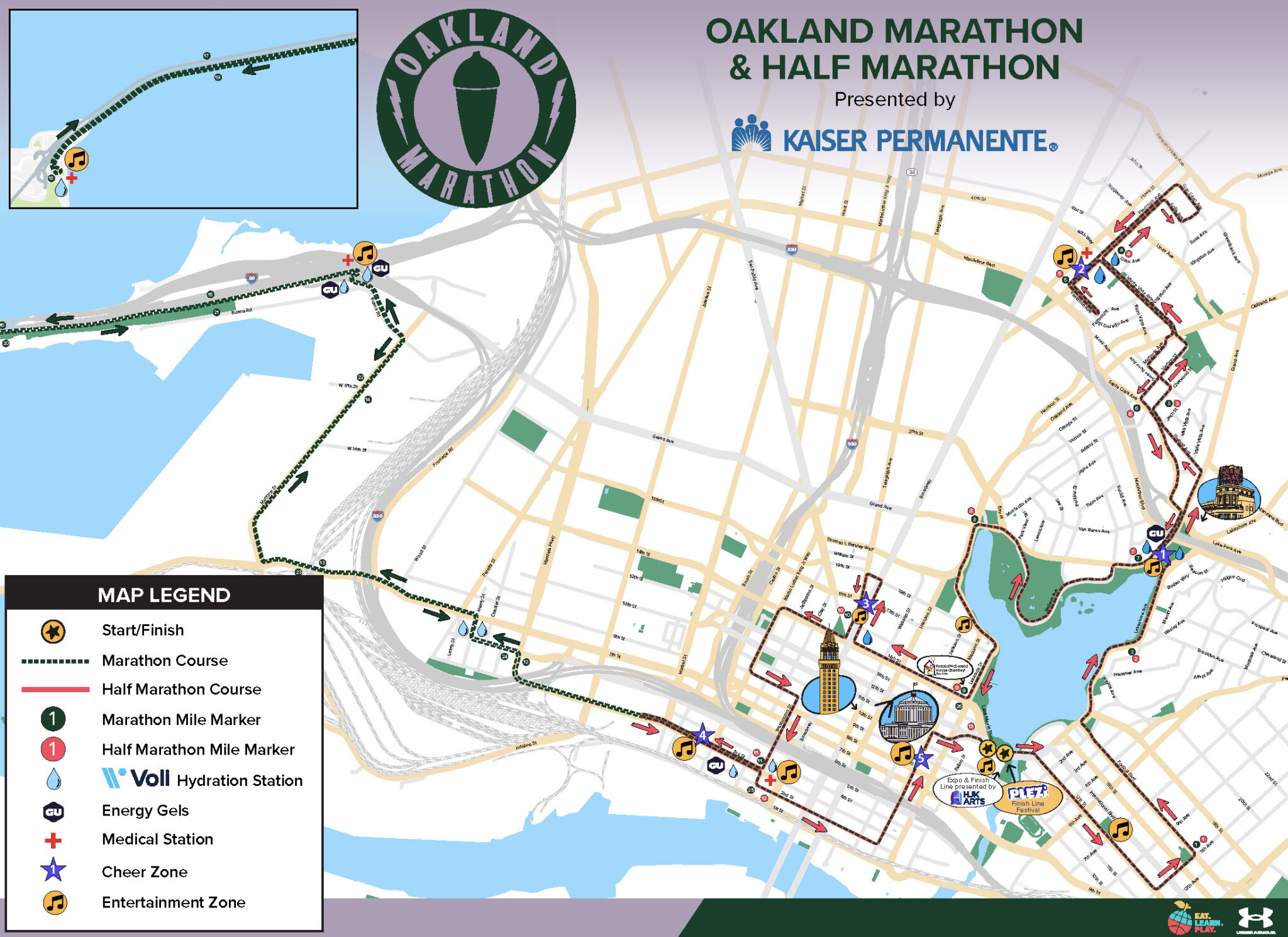 Oakland Marathon Entertainment - Oakland Marathon presented by Kaiser ...